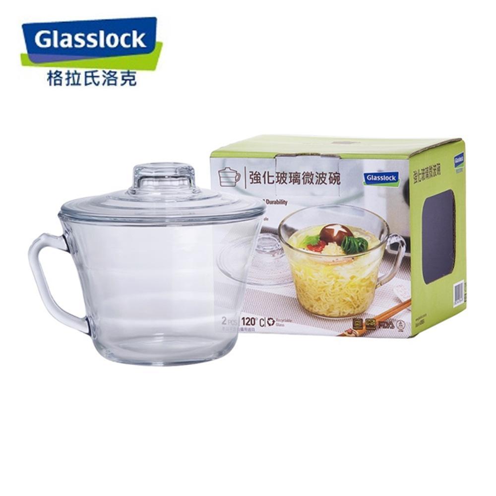 【Glasslock】新貴強化玻璃微波碗900ml(含蓋) RB609 韓國原裝進口 - ViVa美好購物網