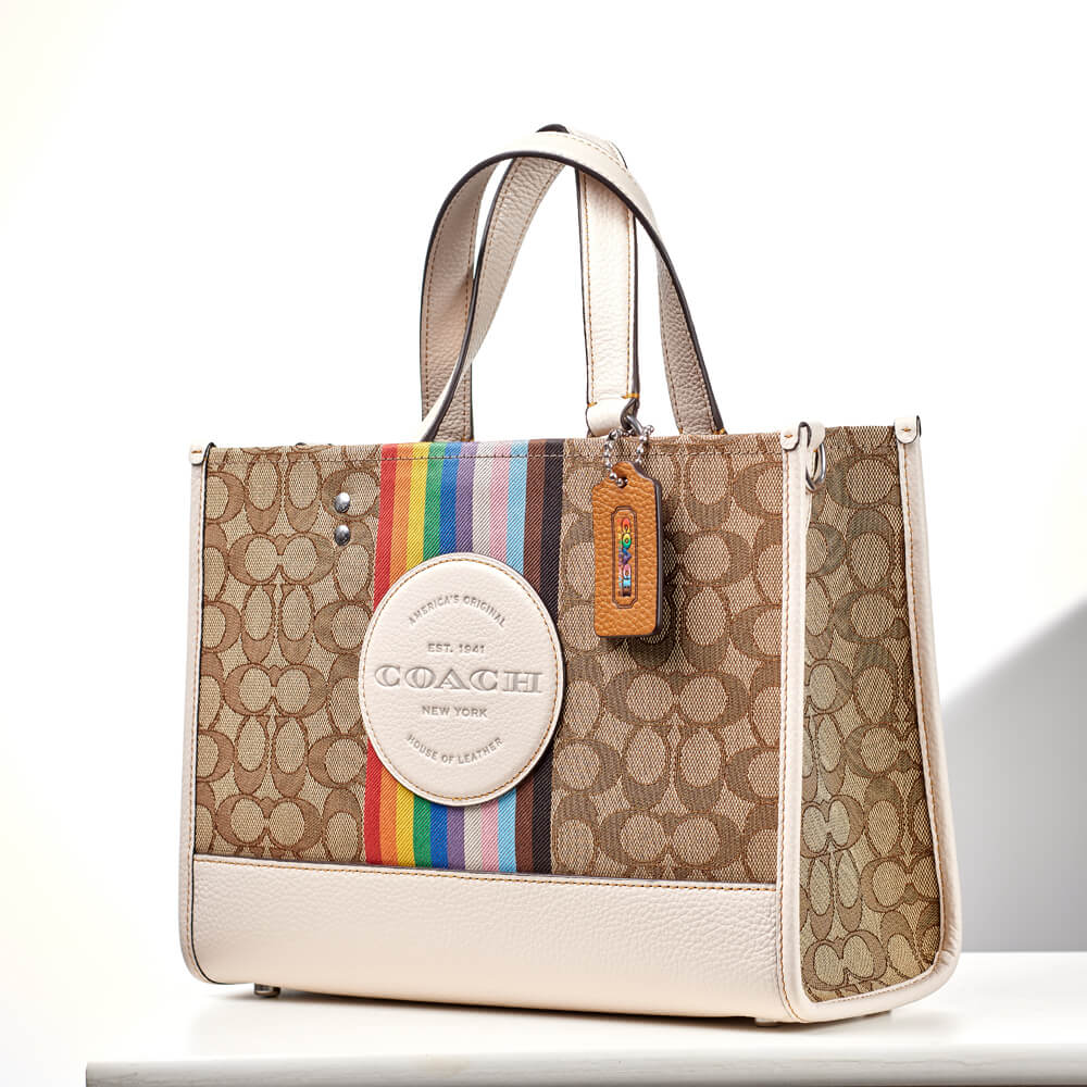 COACH 圓夢彩虹圈陶瓷腕錶(天使白) - ViVa美好購物網